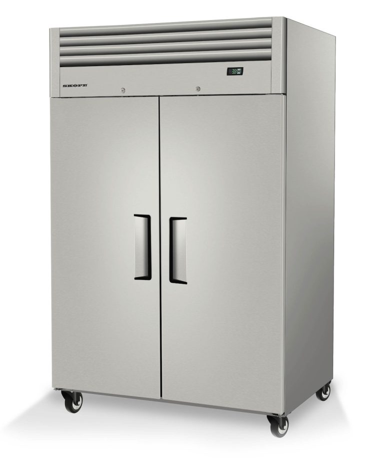 SKOPE REFLEX RF7 2 DOOR VERTICAL FRIDGE - Hospitality Rentals